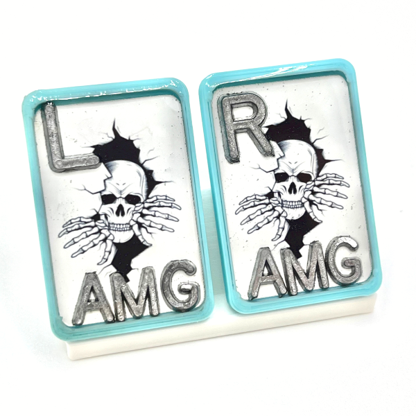 Radiology X-Ray Markers With Initials | Peeking Skeleton | The Rad Mama ...