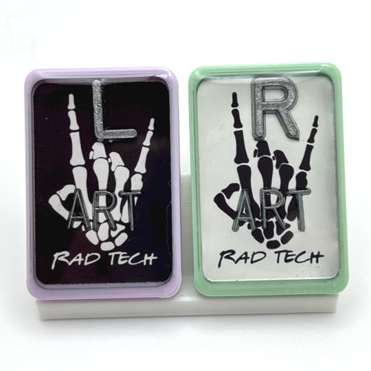 X-Ray Markers With Initials For Radiology Technologists – The Rad Mama Shop
